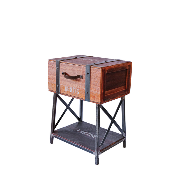 Loft Side Table Thai Old Wood Urban Lifestyle - Urban Lifestyle